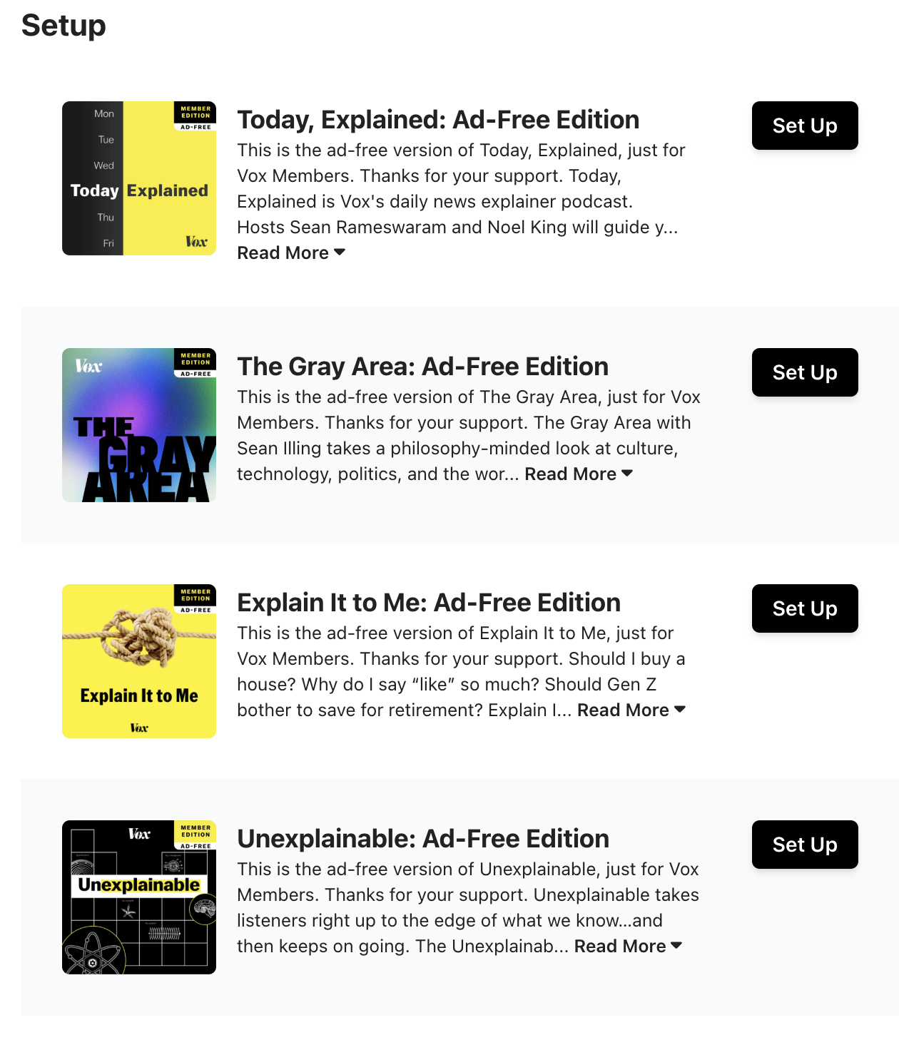 How do I add my ad-free podcasts to Apple podcasts – Vox Membership
